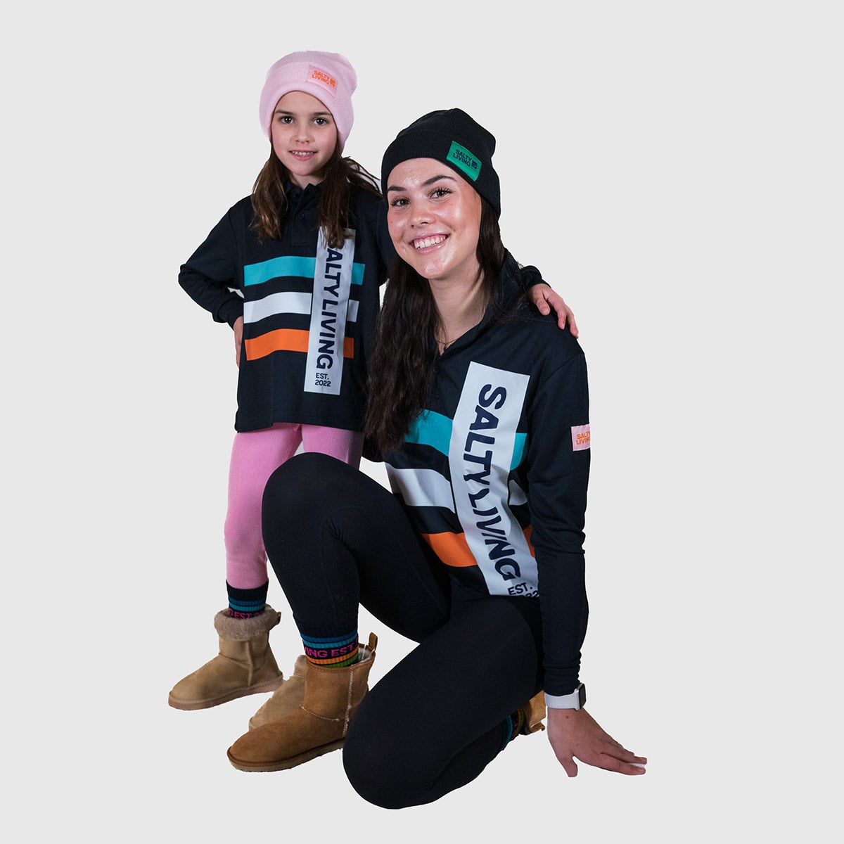 SURF LIFE SAVER LONG SLEEVE LEGEND - NAVY | Salty Living Kids & Co